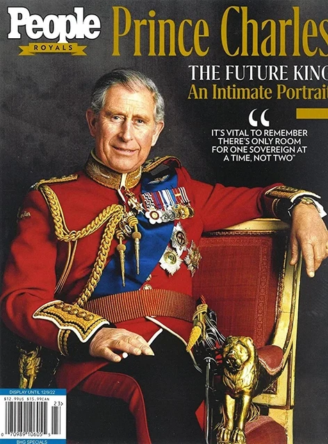 PRINCE CHARLES THE Future King, PEOPLE ROYALS 2022 édition spéciale ...