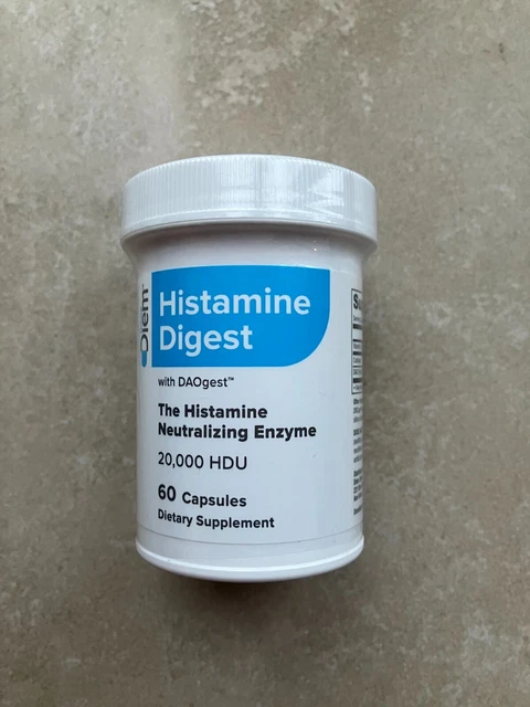 HISTAMINE DIGEST NEUTRALIZING Enzyme. DAO 20,000 HDU - 60 Caps - By ...