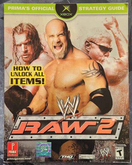 WWE RAW 2 for Xbox Prima's Official Strategy Guide $19.00 - PicClick CA