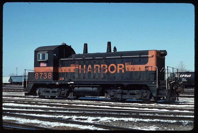 TOBOGGAN FERROVIAIRE ORIGINAL - ceinture portuaire IHB Indiana 8738 Riverdale IL 3-14-1993 EUR 5 ...