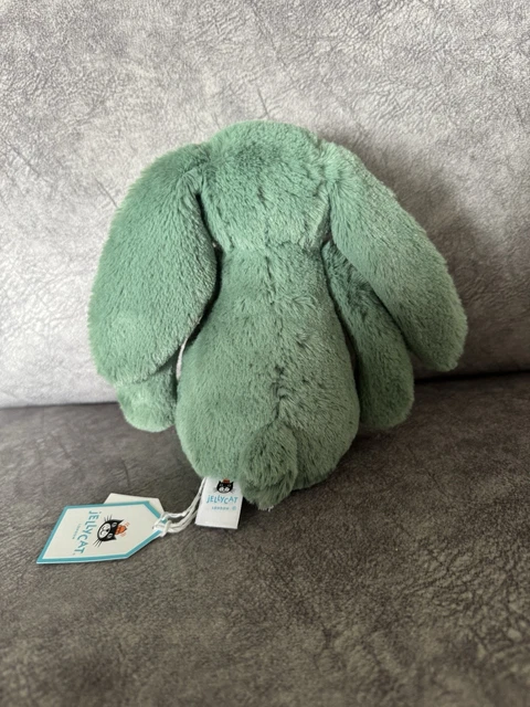 JELLYCAT LITTLE BASHFUL Ivy Bunny Soft Toy Retired BNWT £60.00 - PicClick UK