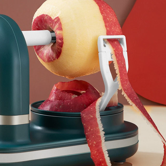 FRUIT PEEL MACHINE Multi Function PP Stainless Steel Hand Crank Peeler For £15.98 - PicClick UK