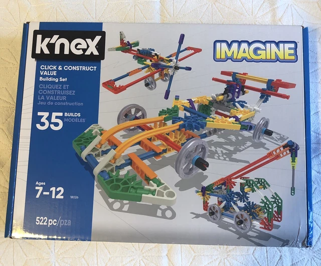 KNEX IMAGINE CLICK And Construct Value Building Set EUR 24,23 - PicClick DE