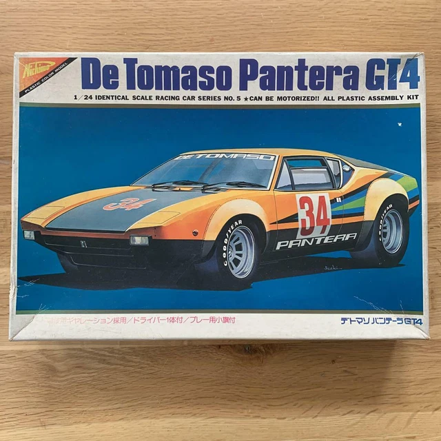 KIT MODÈLE NICHIMO De Tomaso Pantera GT4 1/24 #20618 EUR 182,54 ...