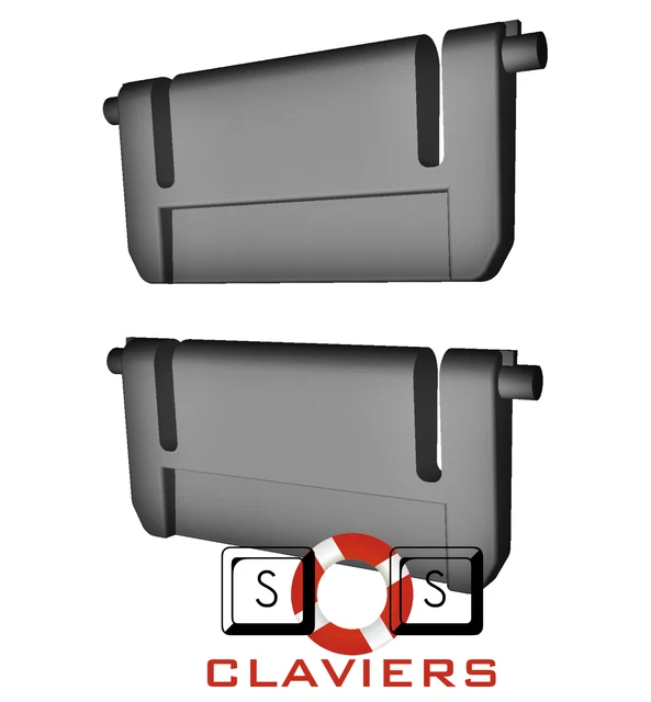 LOGITECH G910 KEYBOARD Spare Replacement Tilt Leg Stand Foot Feet Set ...