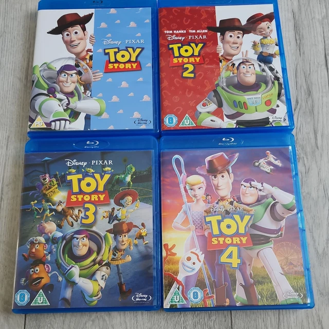 TOY STORY 1-4 Complete Collection (Blu-ray) Disney PIXAR, £9.00 - PicClick UK