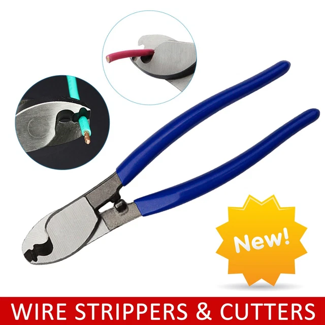 24'' PROFESSIONAL AUTOMATIC Wire Striper Cutter Stripper Crimper Pliers ...