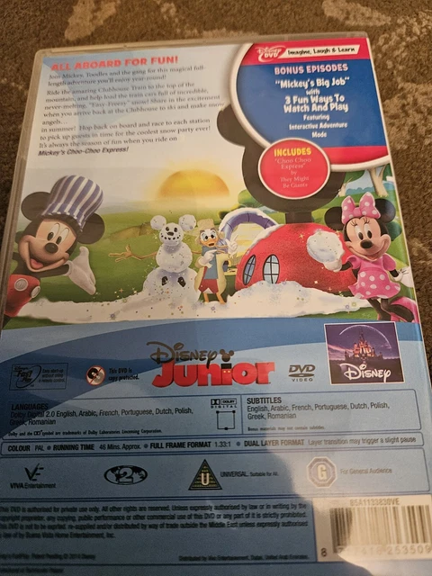 DISNEYS MICKEY MOUSE Clubhouse Choo Choo Express Dvd Kids Disney £13.99 ...