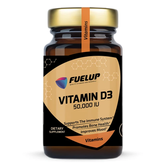 FUEL-UP VITAMIN D3 50000 IU, 50 softgels Support the Immune System £14. ...