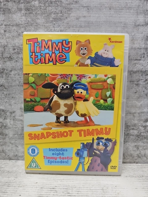 TIMMY TIME: SNAP Shot TIMMY DVD Pre-School Kids TV Show Aardman Region ...