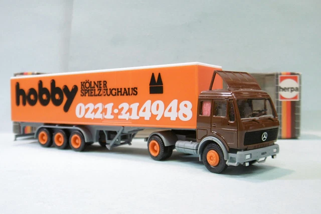HERPA - CAMION MERCEDES NG semi-remorque Hobby HO 1/87 EUR 12,90 ...