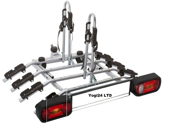 BIKE CARRIER / Cycle Rack- Titan 4 Plus 7PIN - Towbar Mounted Tilting ...