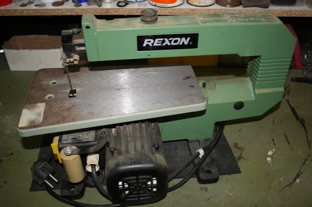 DEKUPIERSÄGE REXON SS-13A mit Sägeblätter EUR 44,50 - PicClick DE