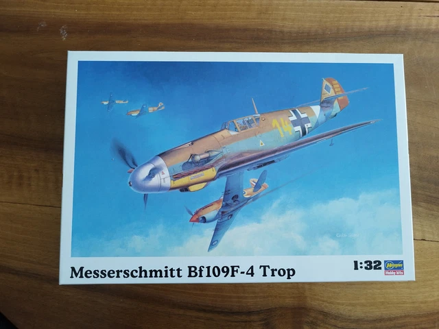 MAQUETTE HASEGAWA 1/32 Messerschmitt Bf 109 F4 Trop Neuf EUR 40,00 - PicClick FR