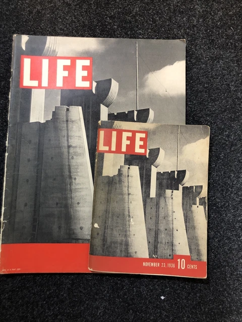 LIFE MAGAZINE FULL Size November 23, 1936 Original 1st Issue w ...