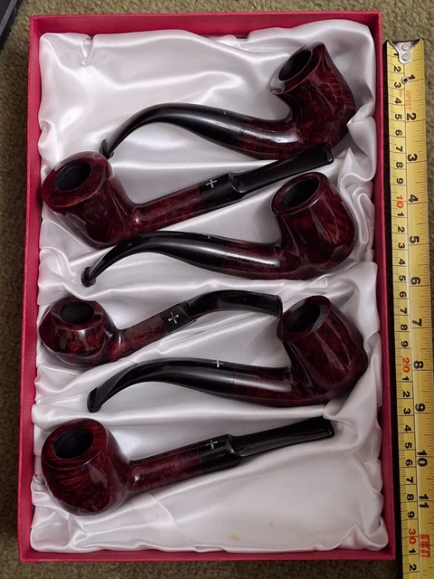 BEAUTIFUL SAMPLE SET of 6 Barling pipes with 9mm filter stem £68.30 ...
