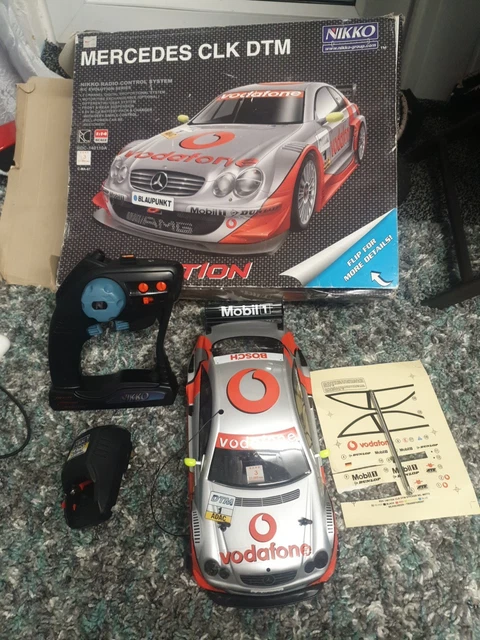 VINTAGE NIKKO - Mercedes Benz CLK-DTM - Remote Control RC Race Car 1:14 ...