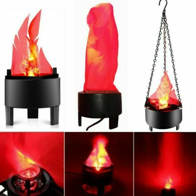 Bum Lift UK Fake Fire Flame Light - 5.9 Ft Tall, 24 LED, Realistic ...