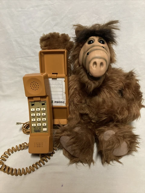THE ALF PHONE Vintage 1988 The Alf Sitcom - Plush - Model 618S Untested ...