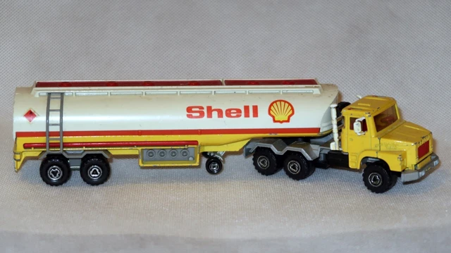 MAJORETTE - SCANIA Shell Tanker, 1/60 scale £3.02 - PicClick UK