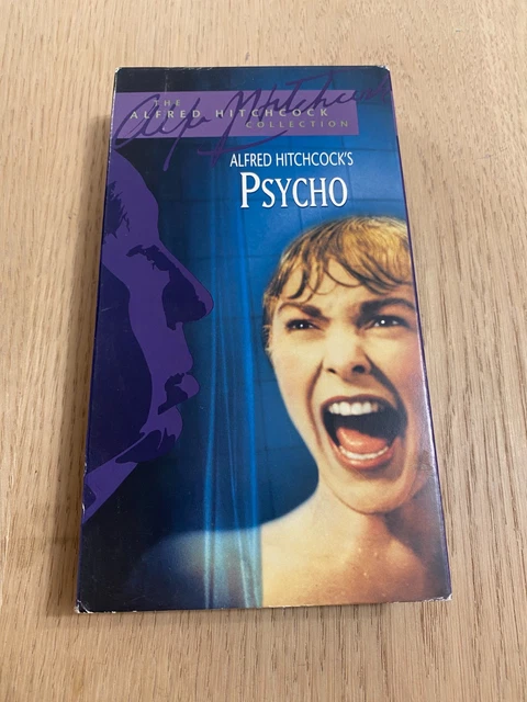 ALFRED HITCHCOCK’S PSYCHO VHS B&W The Alfred Hitchcock Collection ...