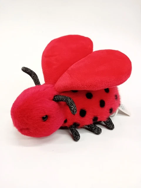 JELLYCAT RED PLUSH loulou love bug stuffed toy - CG C37 £7.99 - PicClick UK