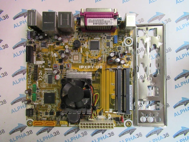 Pegatron Ipxpv D3 Intel Nm10 2x Ddr3 Ram Mini Itx Carte Mère Eur 60 68