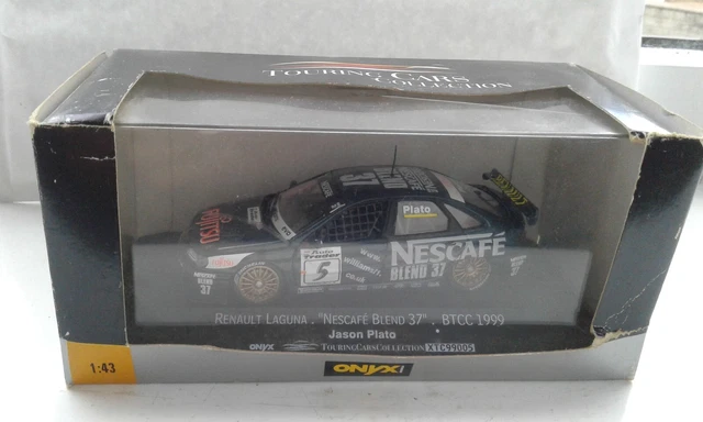 VITESSE/ONYX RENAULT LAGUNA nescafe BTCC 1999 Jason Plato XTC99005 ...
