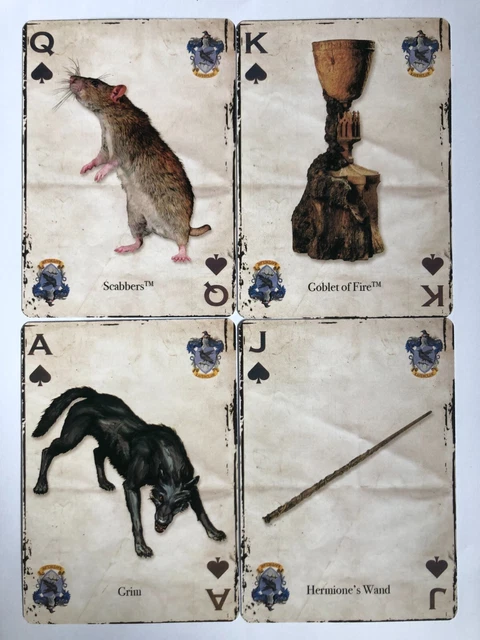 HARRY POTTER MAGIC Wizard School Hogwarts Magic Wand Grim Swap Playing ...