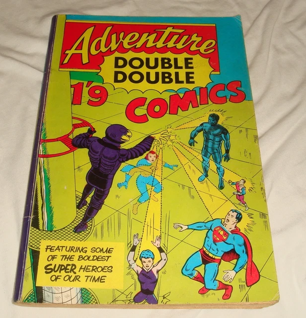 ADVENTURE COMIC DOUBLE.DOUBLE COMIC No351..LEGION OF SUPER-HEROES £19. ...