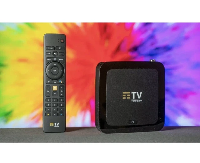 TIM BOX SAGEMCOM Decoder DVB-T2 Android netflix dazn ultimo modello ...