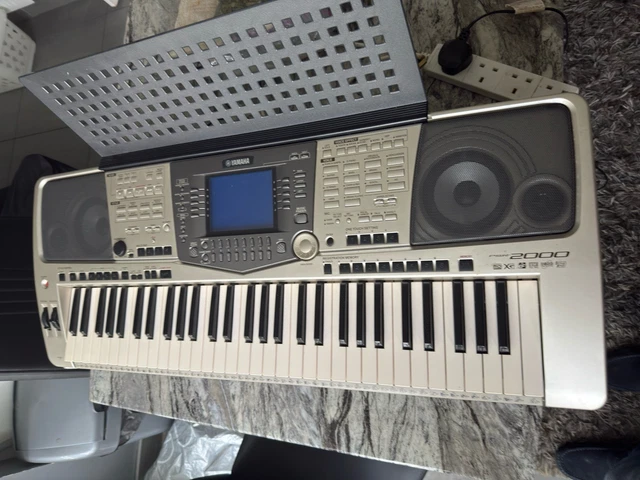 YAMAHA PSR2000 ELECTRONIC Arranger Keyboard with Foot Pedal £516.72 ...