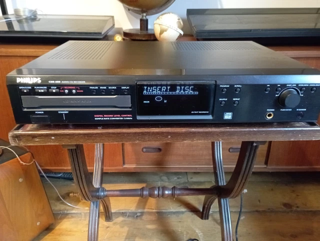 PHILIPS AUDIO CD Player/Recorder CDR 600 £21.52 - PicClick UK