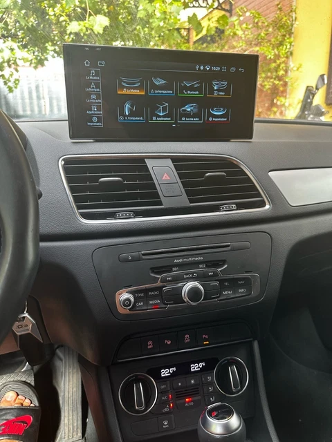 ECRAN ANDROID AUTO- Carplay AUDI Q3 (2012-2018) Système RMC ou HN+R (8G ...