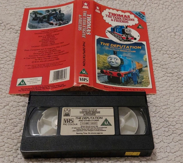 THOMAS THE TANK Engine & Friends The Deputation VHS Video Ringo Starr £ ...