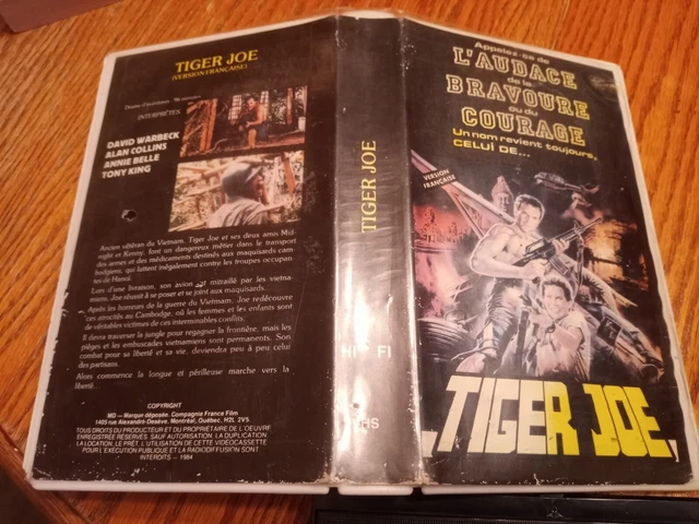 TIGER JOE RARE Clamshell Vhs French Ntsc $99.99 - PicClick CA