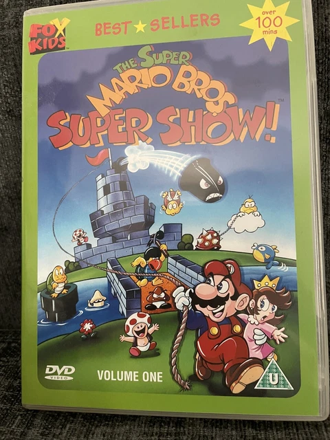 THE SUPER MARIO Brothers Super Show PAL Volume 1 DVD 2004 Dan Rika cert ...