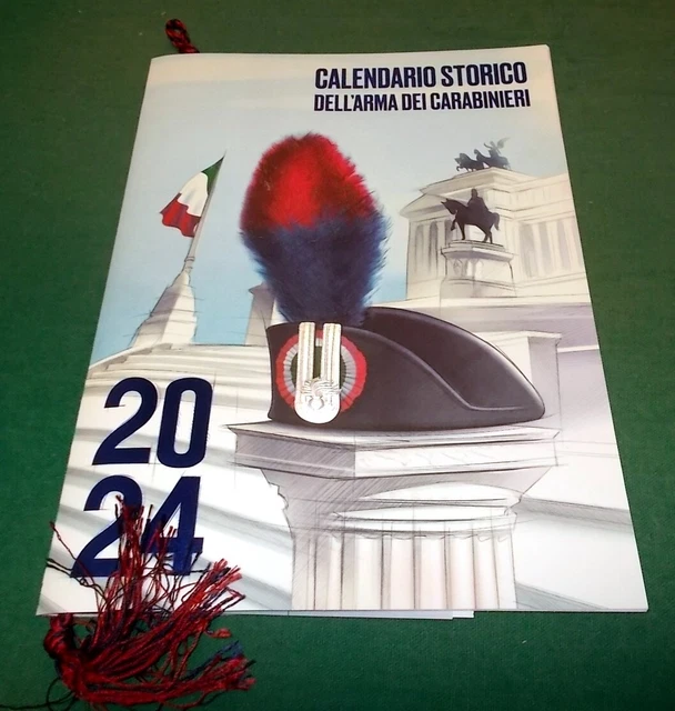 2024 CARABINIERI WEAPON CALENDAR with original cord and envelope £8.20 ...