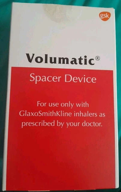 VOLUMATIC SPACER DEVICE GSK For Use With Inhalers £9.99 - PicClick UK