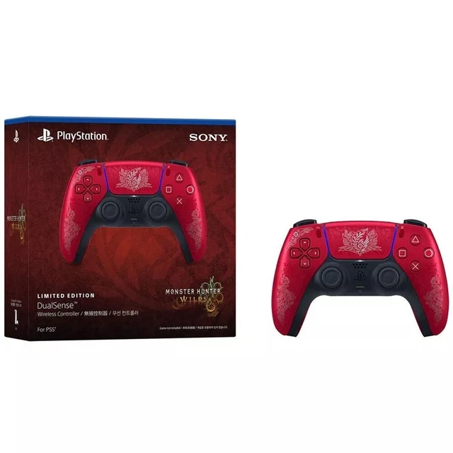 PS5 DUALSENSE MONSTER Hunter Wilds Korean Version Wireless Controller ...
