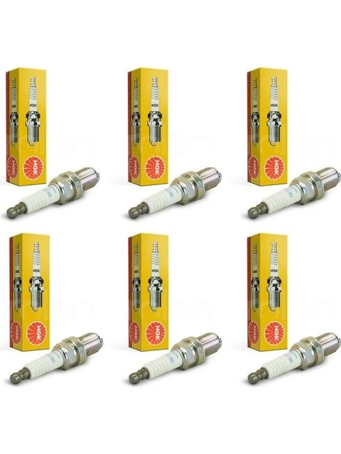 6 X NGK Spark Plugs BKR6E fits Toyota RAV 4 2.0 ACA20,ACA21 4WD $40.32 ...