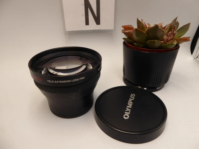 OLYMPUS CAMEDIA TELE Extension Pro TCON-14B Conversion Lens refA71 ...