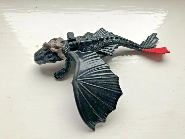 MCDONALDS HAPPY MEAL Box How to Train Your Dragon Toy Figures TOOTHLESS ...