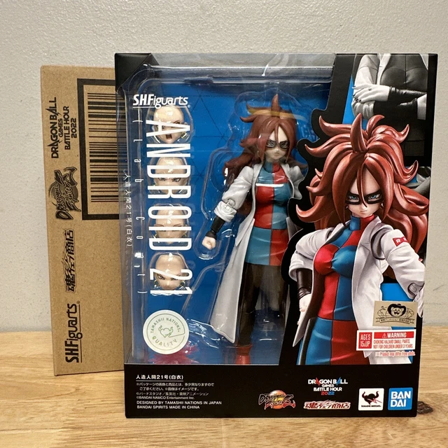 BANDAI TAMASHII NATIONS Dragon Ball FighterZ S.H. Figuarts Android 21 ...