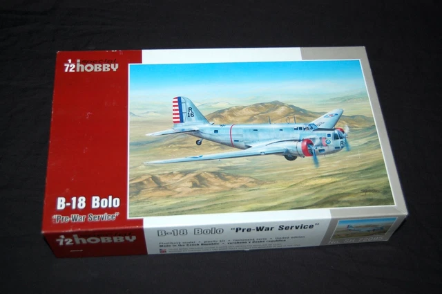 SPECIAL HOBBY 1/72 Scale Douglas B-18 Bolo Pre War Service Model Kit £4 ...