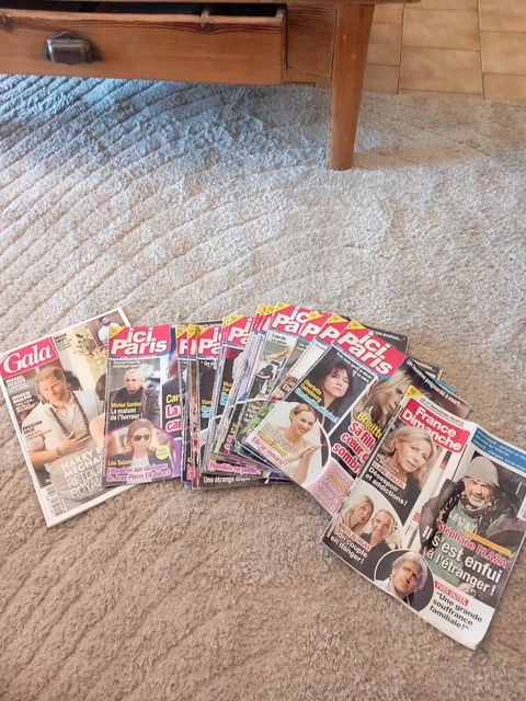 LOT MAGAZINE ICI paris France dimanche et gala EUR 22,00 - PicClick FR