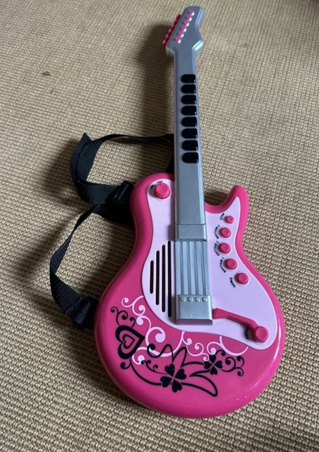 EARLY LEARNING CENTRE Pink Small ELC Children's Musical Toy Guitar With ...