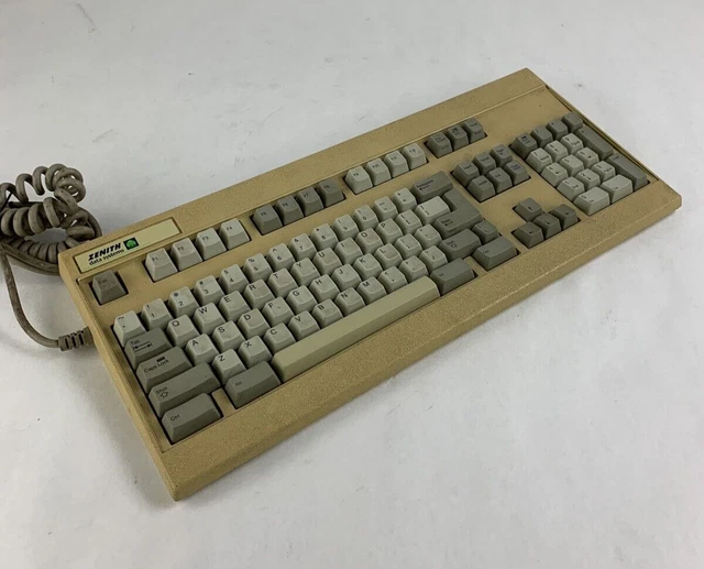 ZENITH DATA SYSTEMS 163-73 XT AT Keyboard KBD17 Tested $199.95 - PicClick