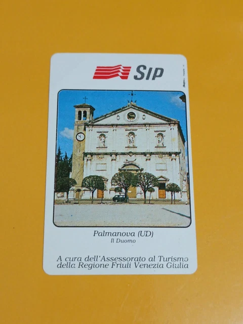 SCHEDE TELEFONICHE SIP scheda Rara nuova Serie Turistica Palmanova P114/2041a EUR 25,99 ...
