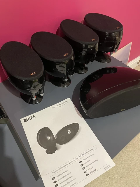 KEF HOME THEATRE Speaker 3000 Series (5 Speakers) £97.00 - PicClick UK